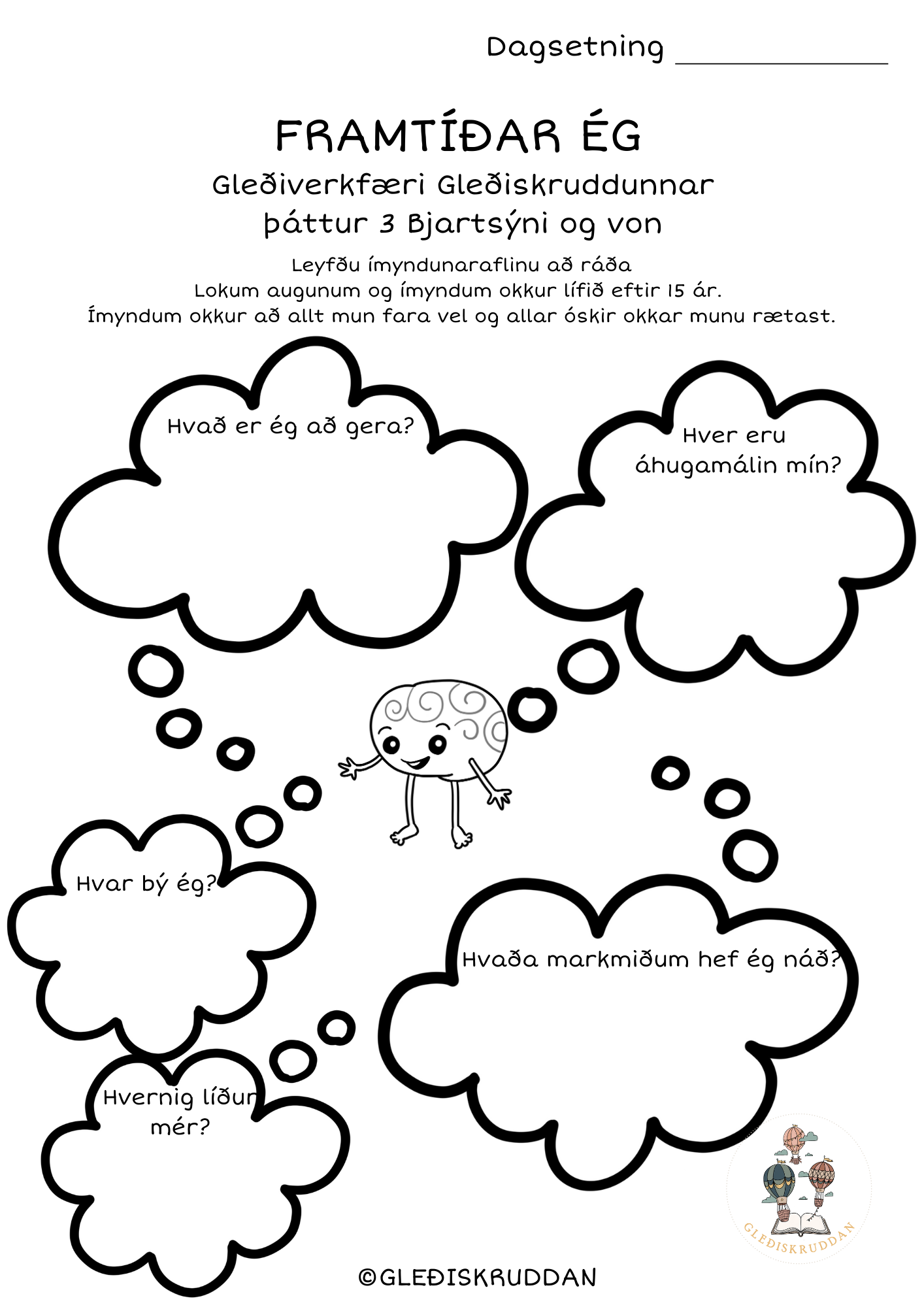 Gleðiverkfæri Gleðiskruddunnar – Gleðiskruddan